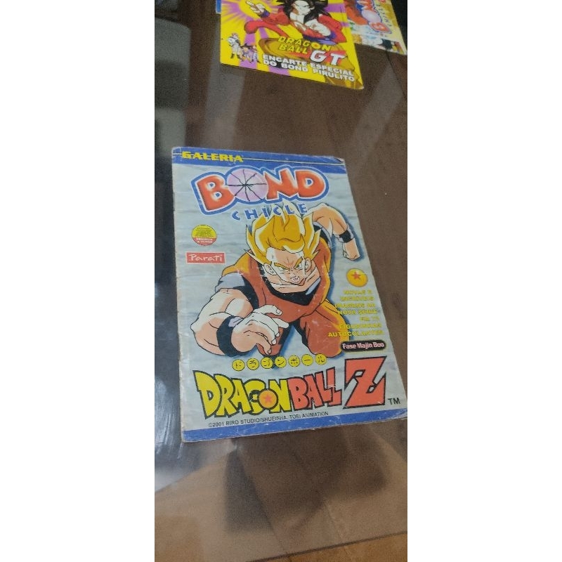 Album de figurinhas DRAGON BALL Z - Bond Chiclete da Parati - Completo ...
