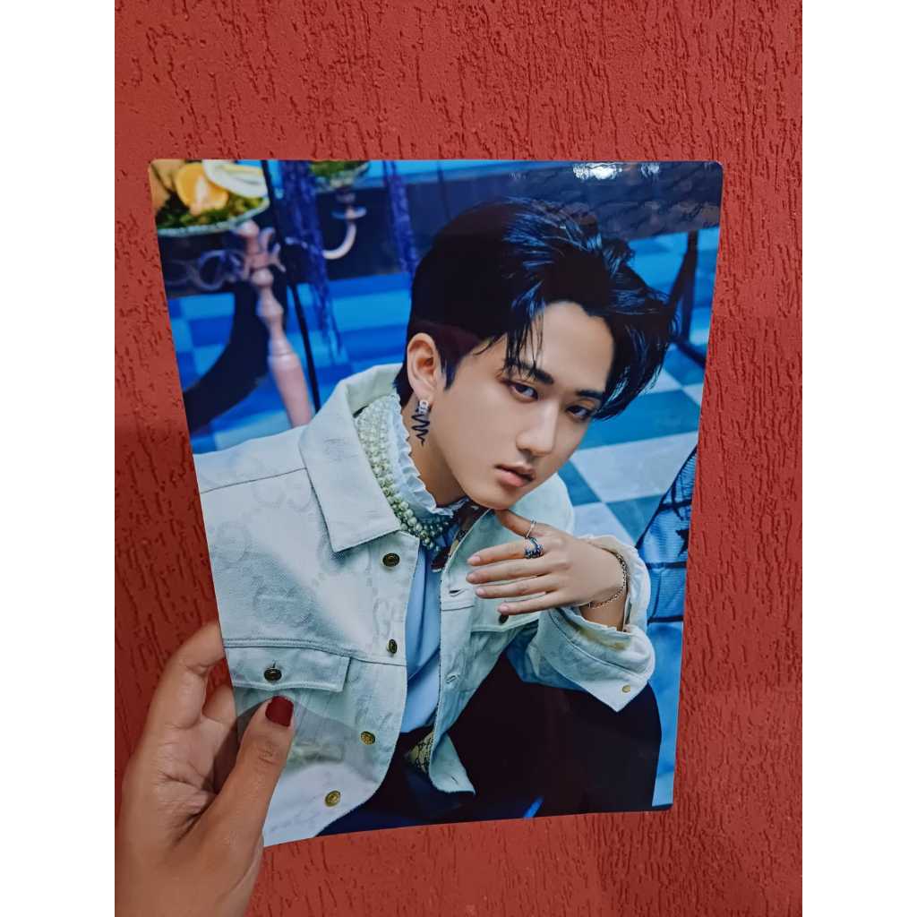 Changbin Stray Kids Poster | Shopee Brasil