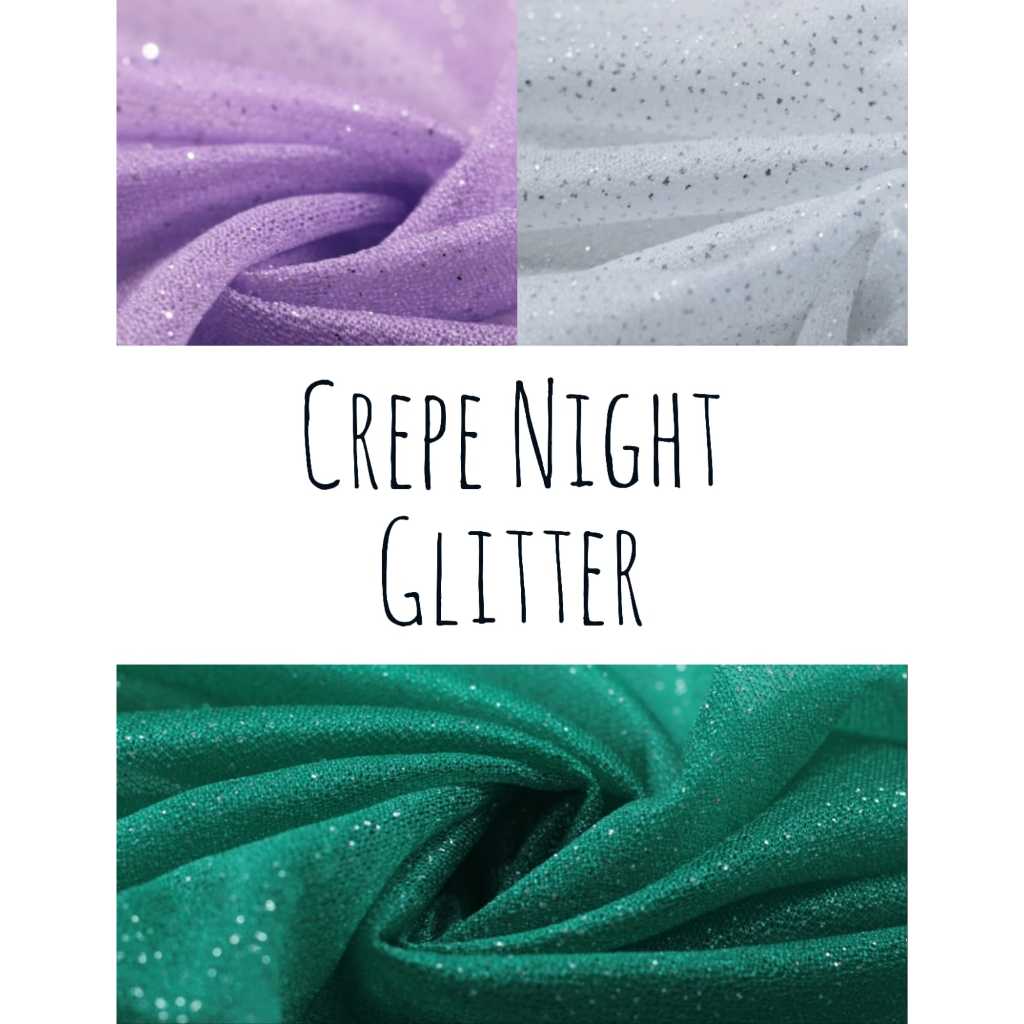 10 METROS CREPE NIGHT GLITTER (10M X 1,50M) | Shopee Brasil