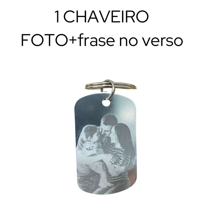 Chaveiro Com Foto Ultra-realista Personalizado | Shopee Brasil