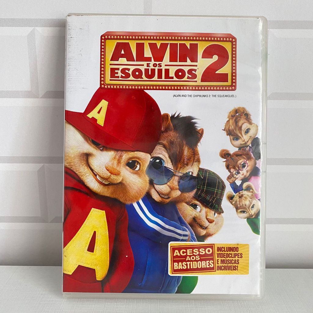 DVD Alvin e os Esquilos 2 Original | Shopee Brasil