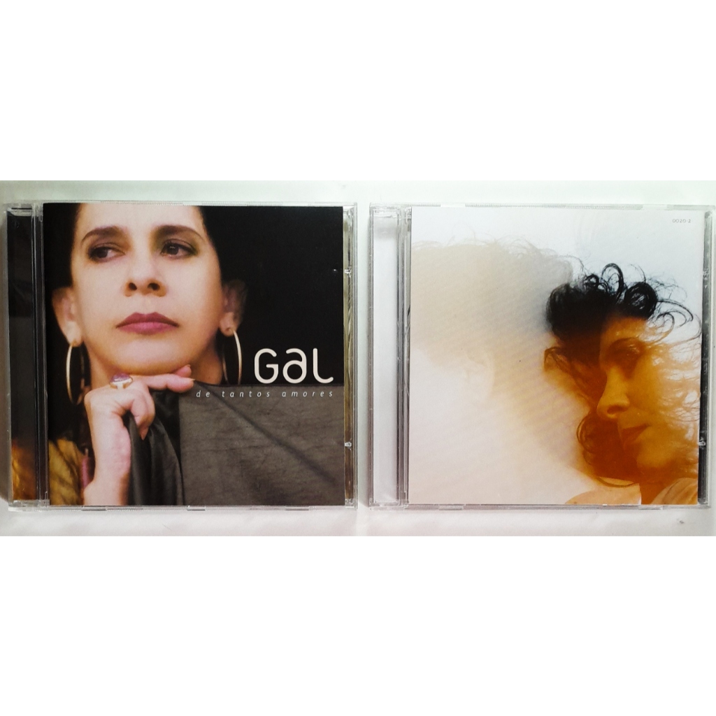 2 cds. Gal Costa, De Tantos Amores + Todas As Coisa E Eu. Seminovos, mídias intactas. | Shopee ...