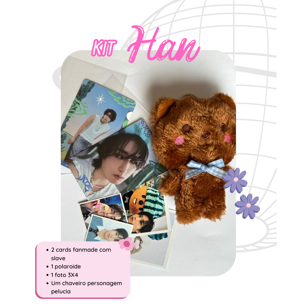 Kit Han fanmade com chaveiro | Shopee Brasil