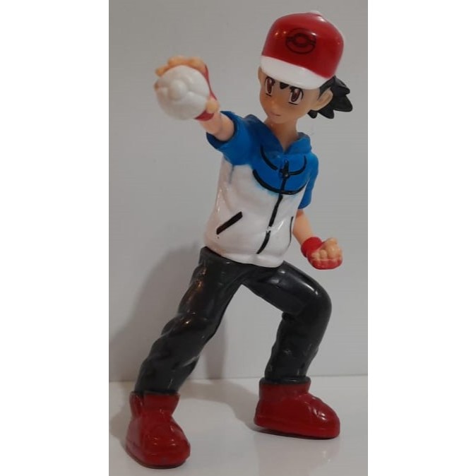 Boneco Articulado do Personagem Treinador Ash Ketchum do Anime Pokémon ...