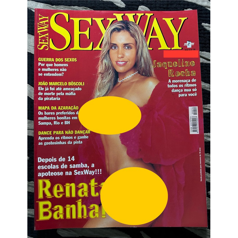 Revista Sexyway Renata Banhara Jaqueline Rocha | Shopee Brasil