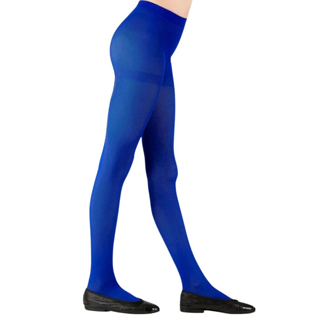 Meia Calca Infantil Azul royal azul caneta Fio 40 | Shopee Brasil