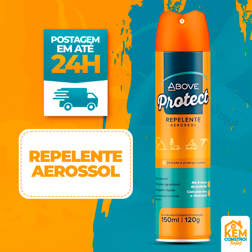 Repelente de Insetos Above com Protetor Solar FPS30 150ML - Baston ... Repelente de Insetos Above com Protetor Solar FPS30 150ML - Baston ...