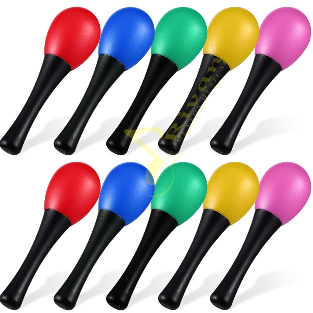 Chocalho Maraca Infantil Percussão e Musicalização Em Abs ( Par ...