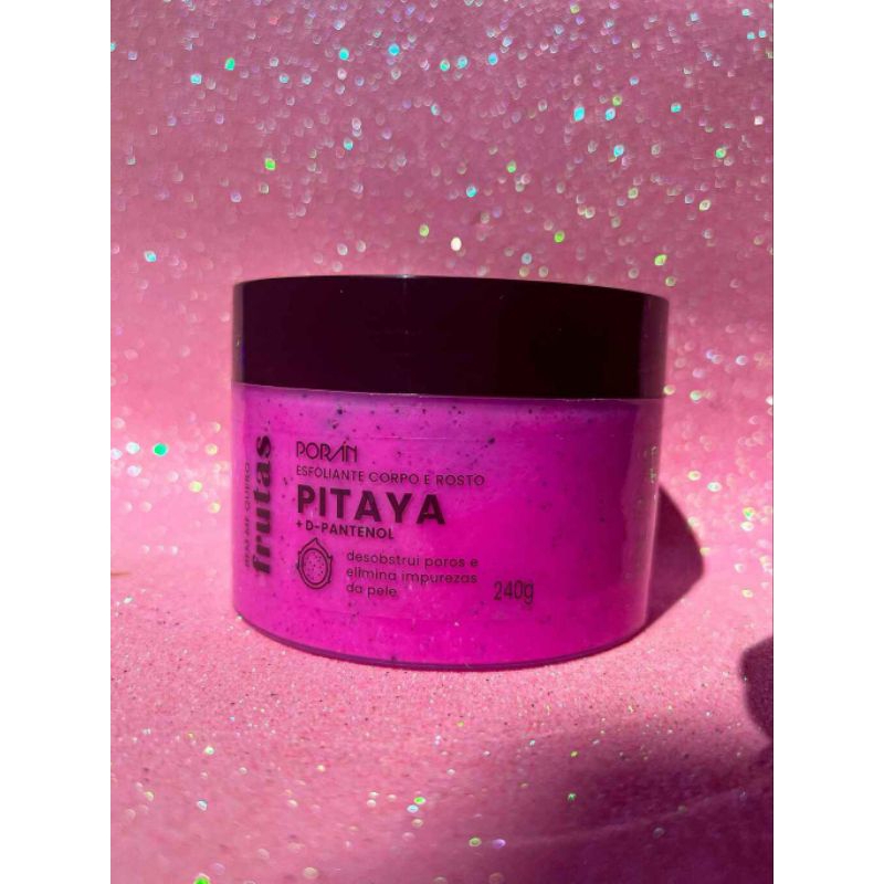 ESFOLIANTE PITAYA CORPORAL E ROSTO - Porán 240G | Shopee Brasil