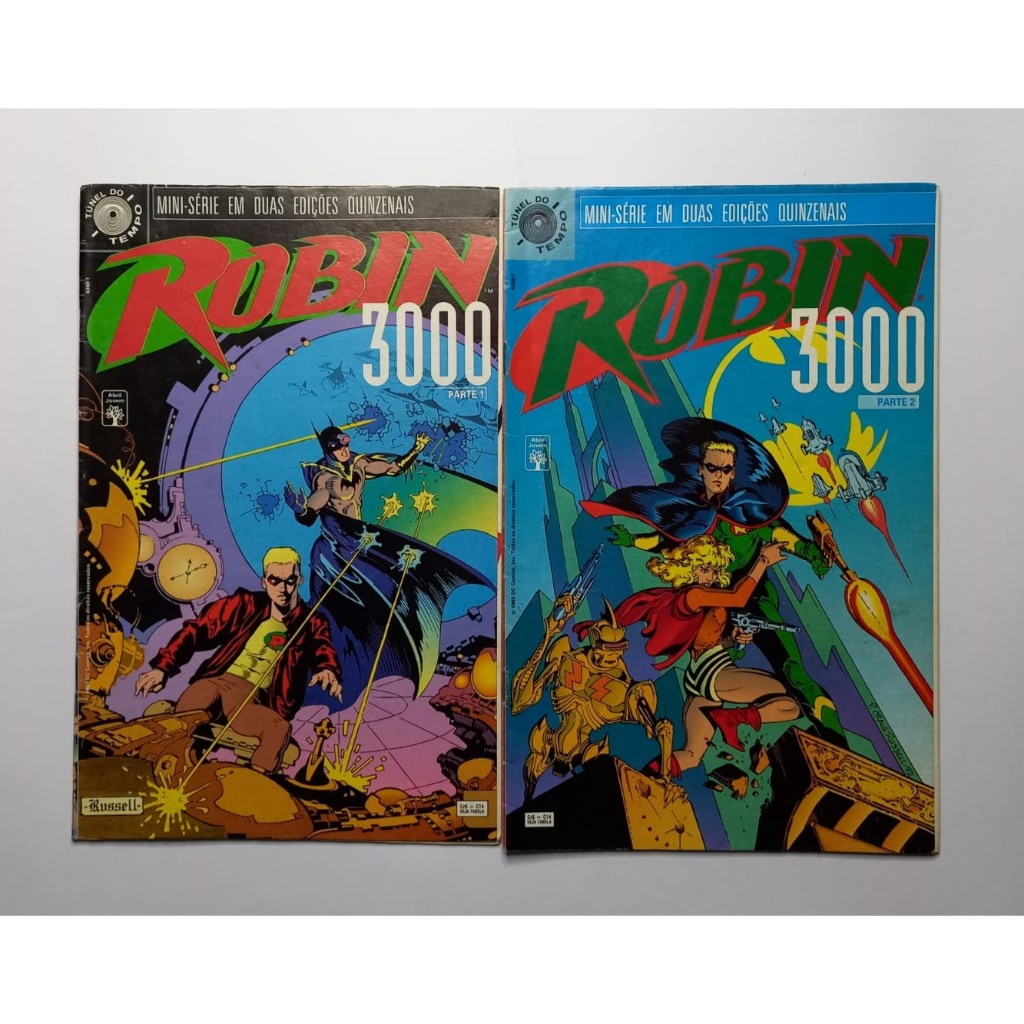 Robin 3000 1 e 2 Minisserie Completa Editora Abril 1993 Excelentes ...