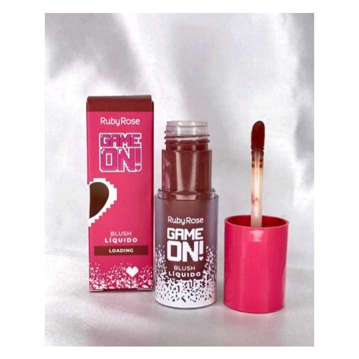 BLUSH LIQUIDO GAME ON RUBY ROSE | Shopee Brasil