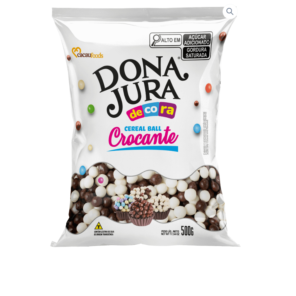 CONFEITO BIG BALL CHOCOLATE AO LEITE E BRANCO 500G | Shopee Brasil