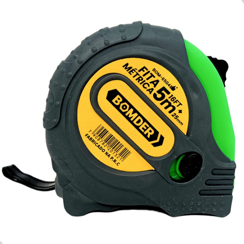 Trena Emborrachada Profissional 5 Metros x 25mm Com Trava | Shopee Brasil