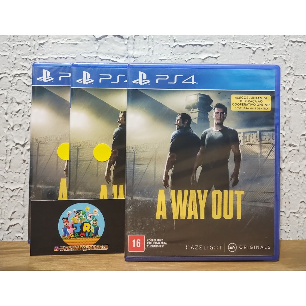 A Way Out Ps4 - Fisico - Lacrado | Shopee Brasil