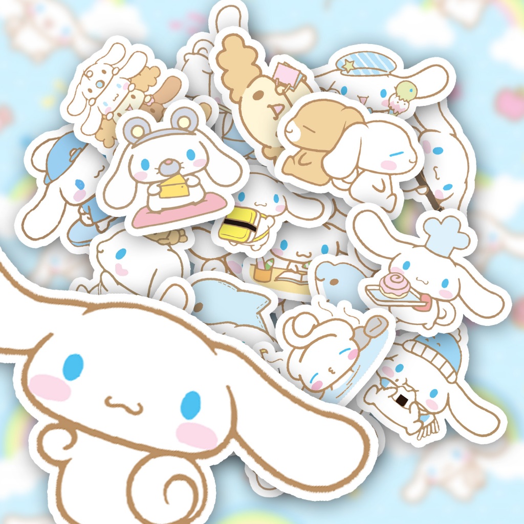 Mini Adesivos Cinnamoroll (Sanrio) - Pacote Figurinhas Stickers Pack ...