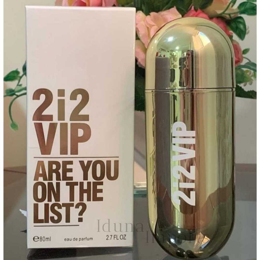 Perfume 2i2 Vip Feminino Eau de Toiellett 80ml - Fotos Reais | Shopee ...
