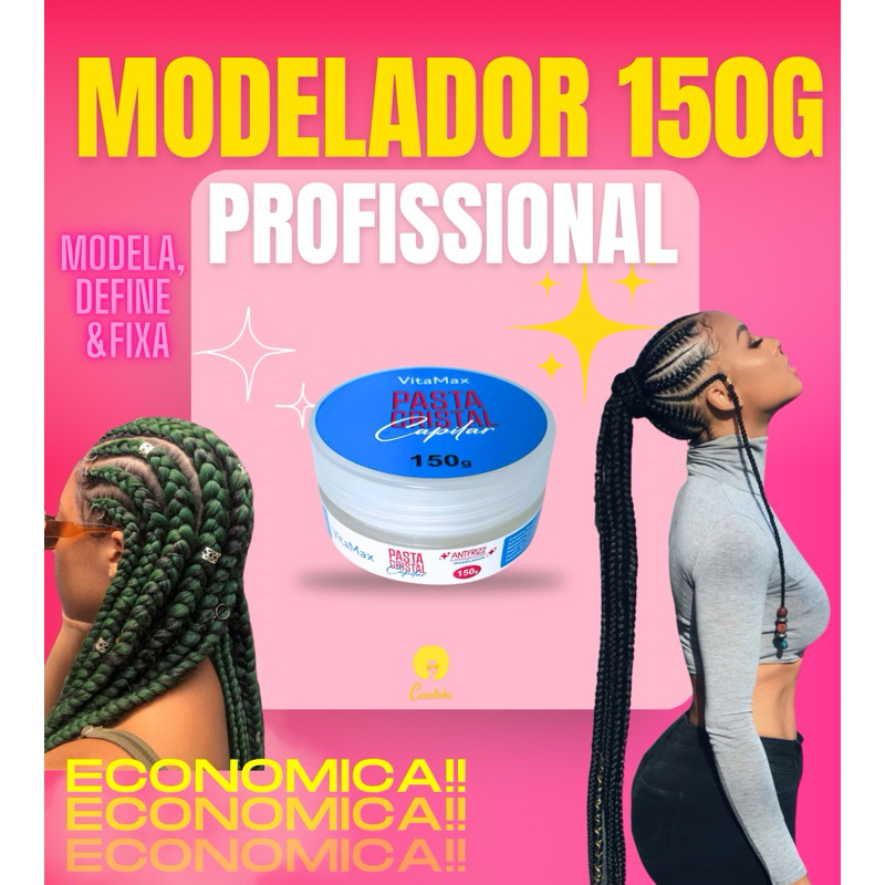 PASTA MODELADORA AFRO & FiX 150g | Shopee Brasil