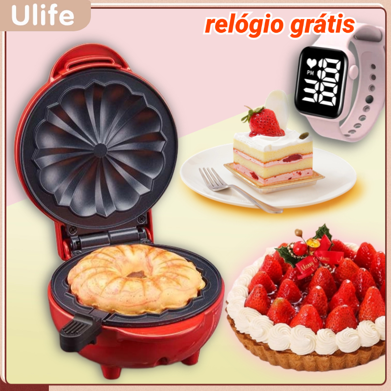 Mini Maquina De Fazer Bolo Bundt Maker 110v/220v Mini Máquina de Assar ...
