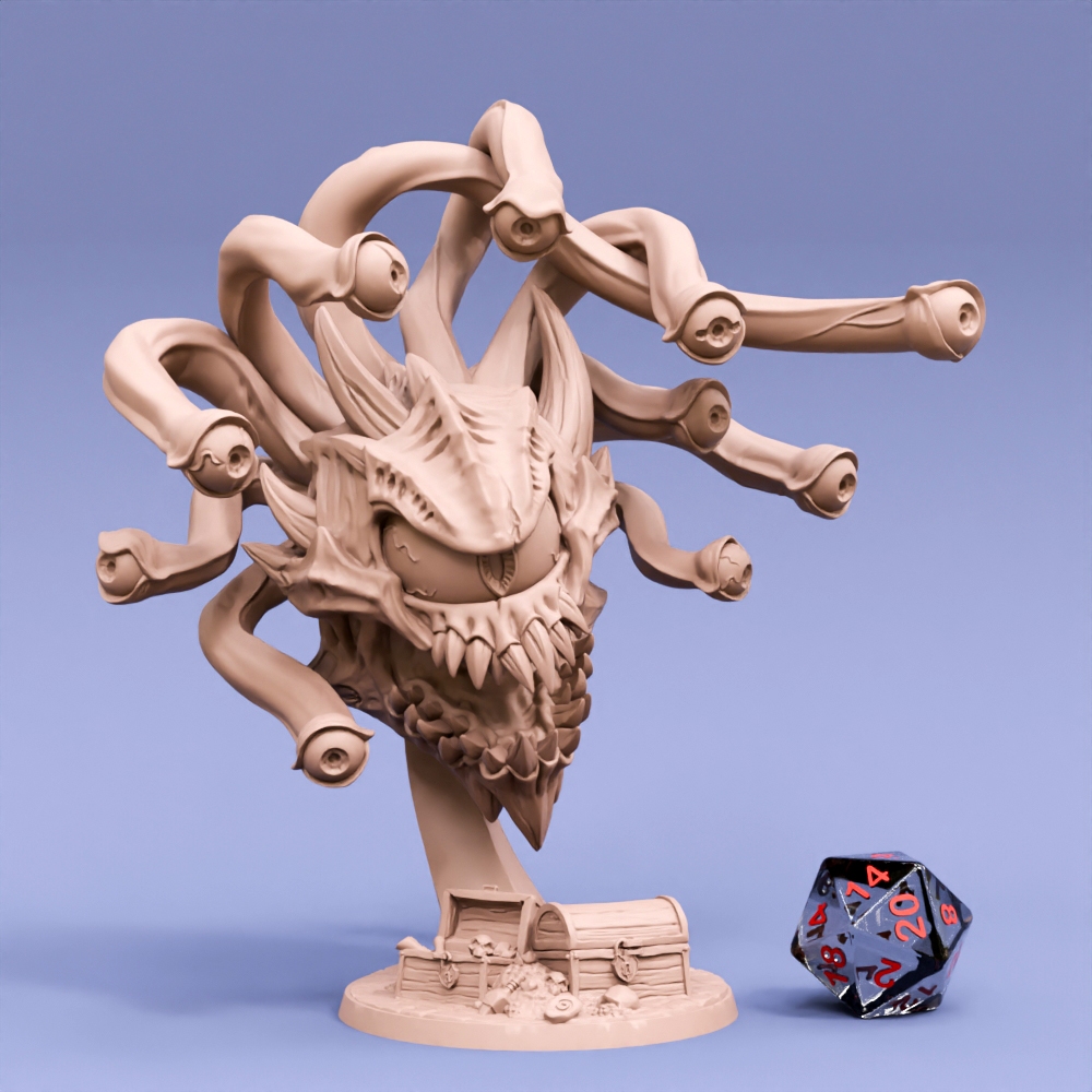 Miniatura RPG Observador Xantaras, o Olho Tirano Monstro - D&D Dungeons ...