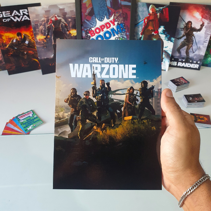 Call of Duty Warzone Placa decorativa mdf quadro decoração presente ...