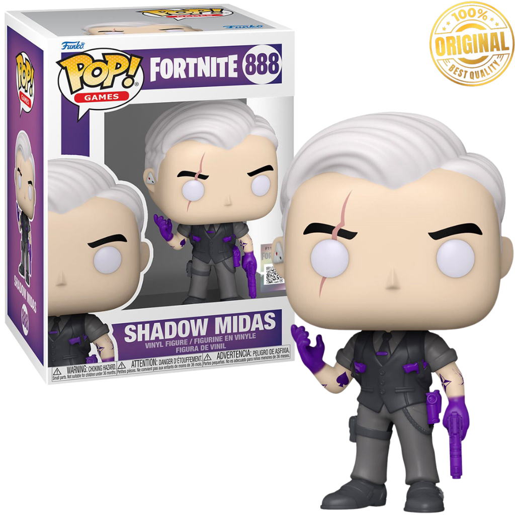 Funko POP! Fortnite Shadow Midas 888 | Shopee Brasil