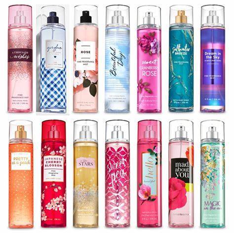 Body Splash Bath & Body Works 236ml - Diversas Fragrâncias Body mist ...