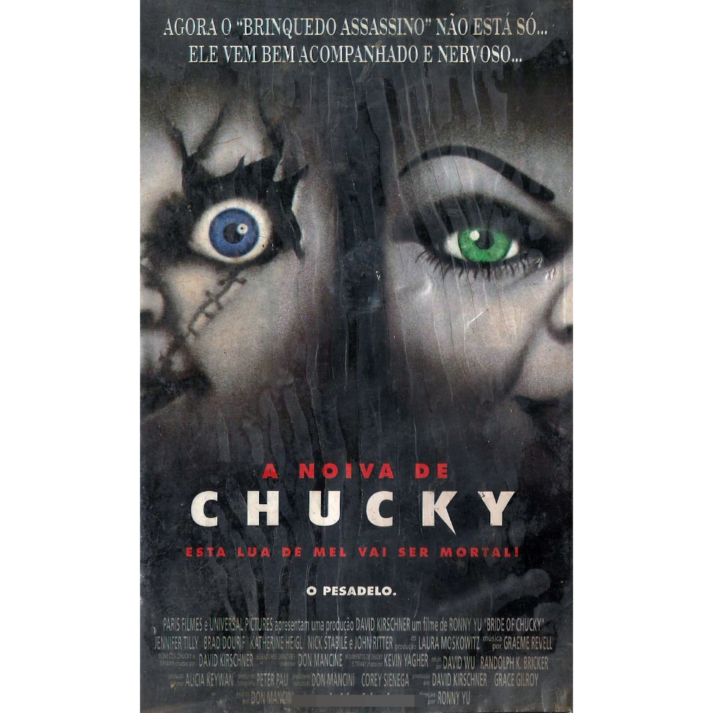 VHS Original: A Noiva de Chucky (Katherine Heigl, Tiffany, Jennifer ...