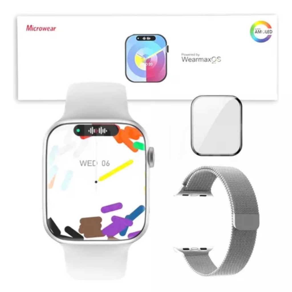 Relógio Smartwatch W99+ Plus Serie 10 Amoled Chat GPT 45mm Ilha ...