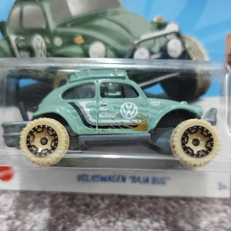 Hot Wheels Volkswagen Baja Bug -Mud Studs | Shopee Brasil