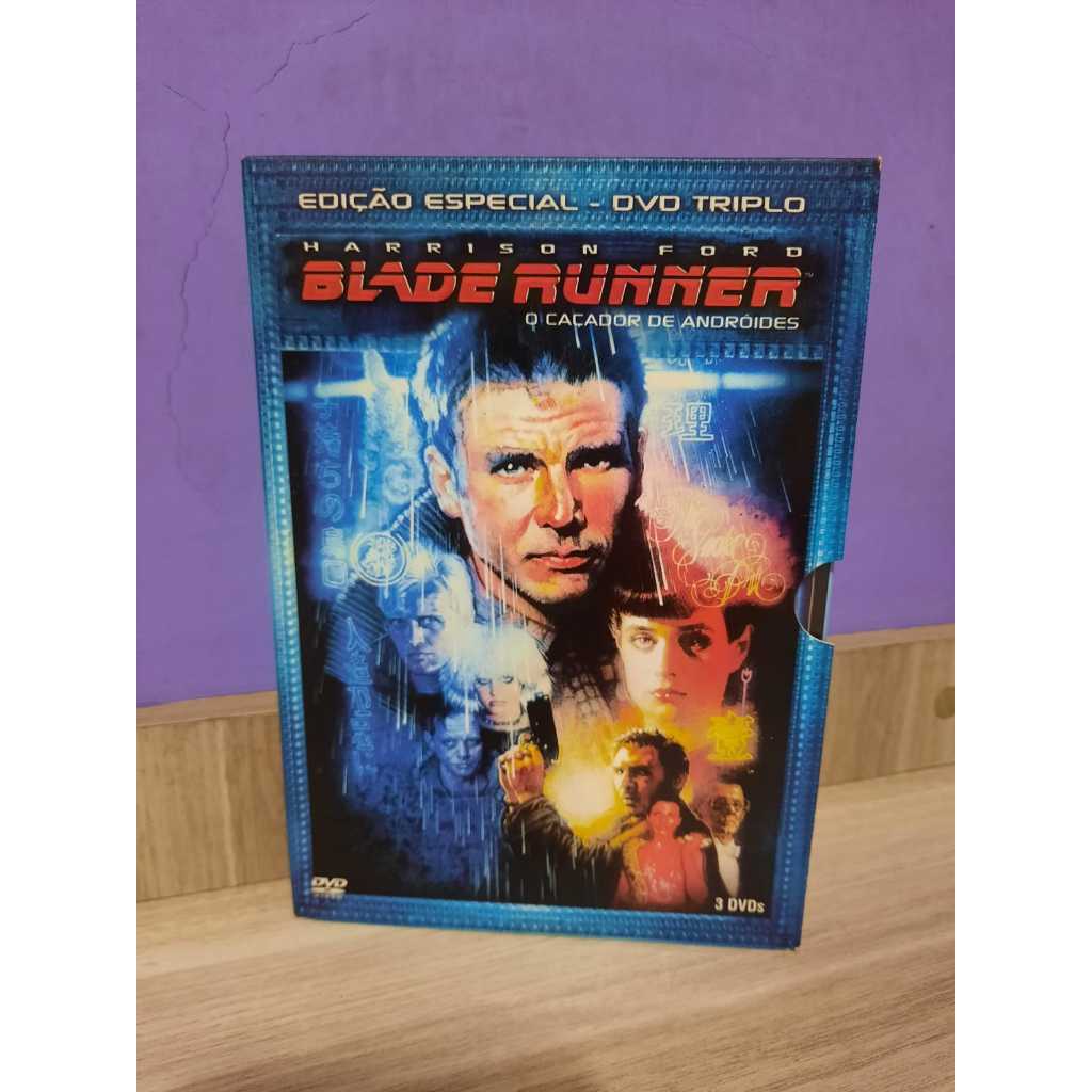 Dvd Blade Runner Edição Especial Dvd Triplo Harrison Ford | Shopee Brasil