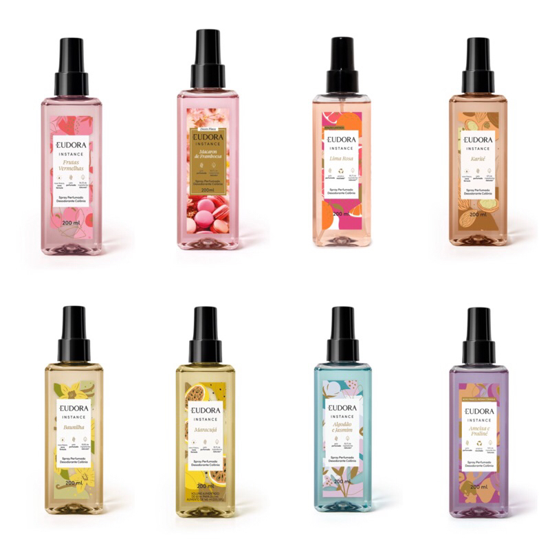 Eudora Instance Body Splash 200ml | Shopee Brasil