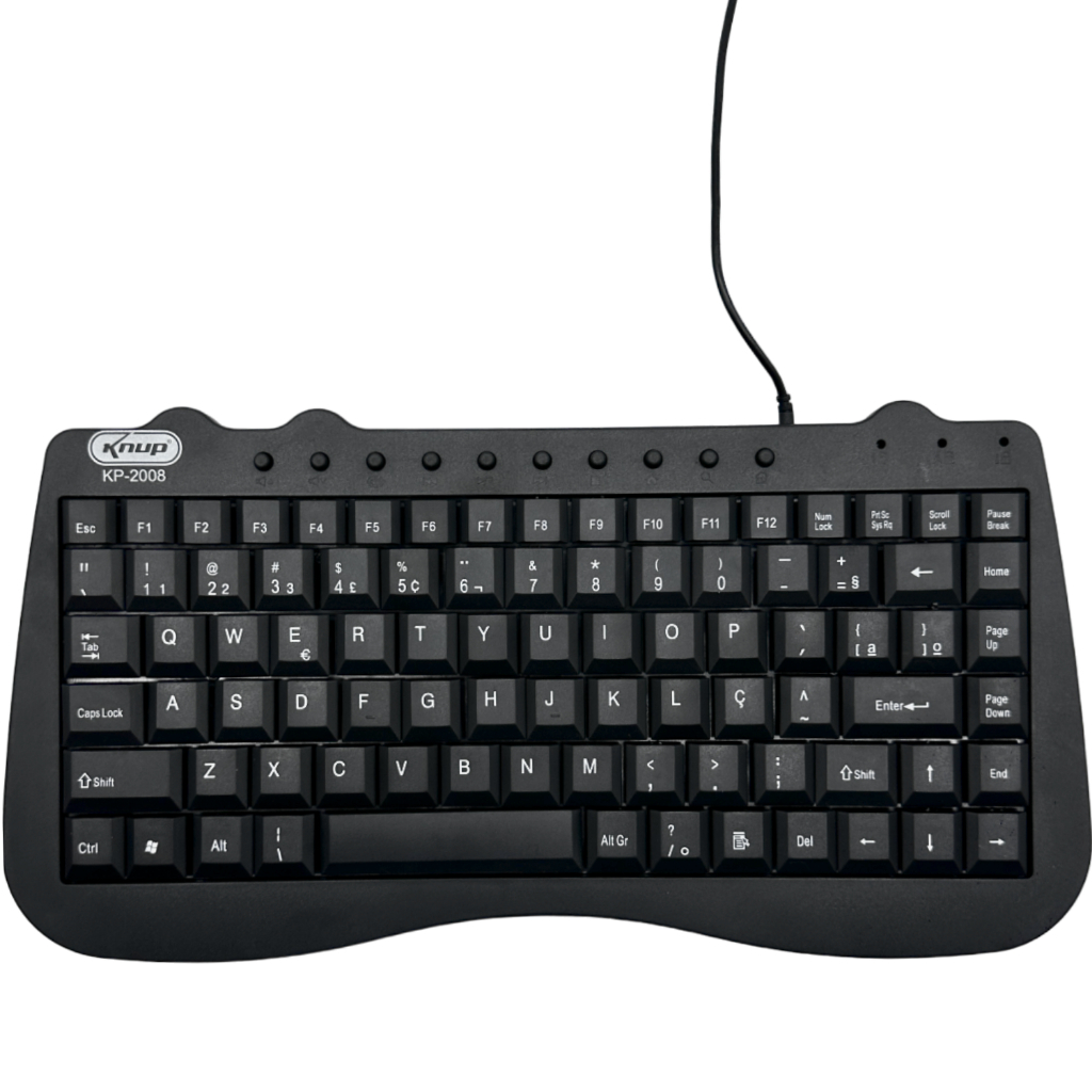 Mini Teclado Multimidia Usb Para Pc Notebook Knup | Shopee Brasil