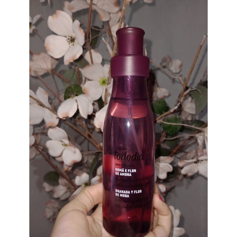 Body Splash Desodorante Colônia Tododia Romã e Flor de Amora Natura ...