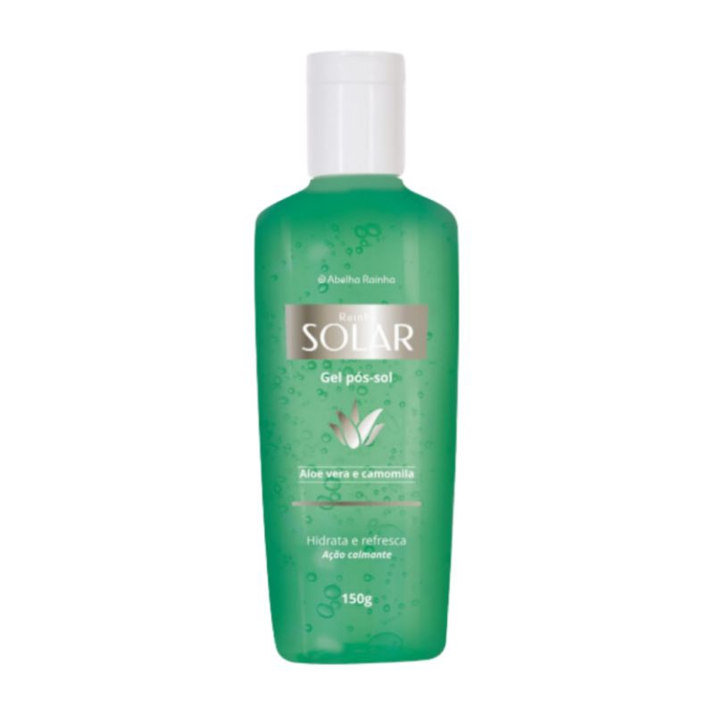 Gél Pós Sol Aloe Vera E Camomila 150g Rainha Solar -Abelha Rainha ...