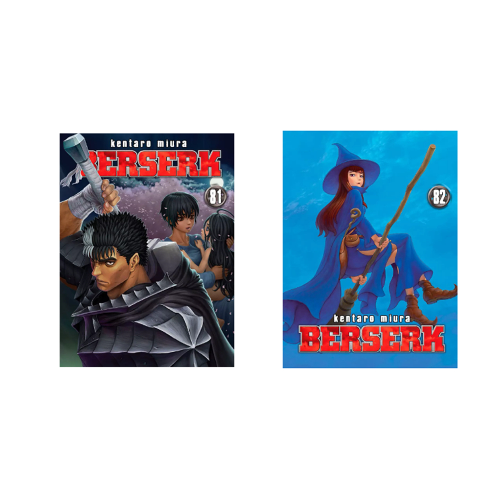 Berserk Kit com os Volumes 81 e 82 Edição comum por Kentaro Miura Em ...