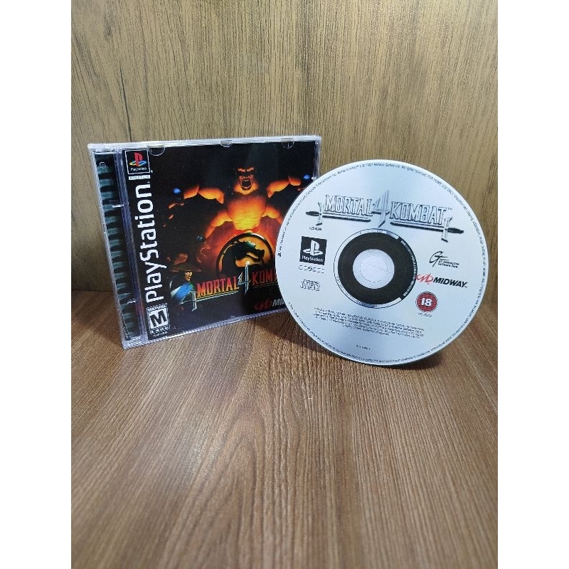 Jogo Mortal Kombat 4 - Playstation 1 | Shopee Brasil