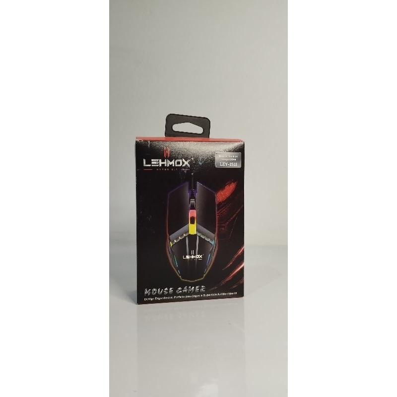 mouse gamer lemox com leds | Shopee Brasil