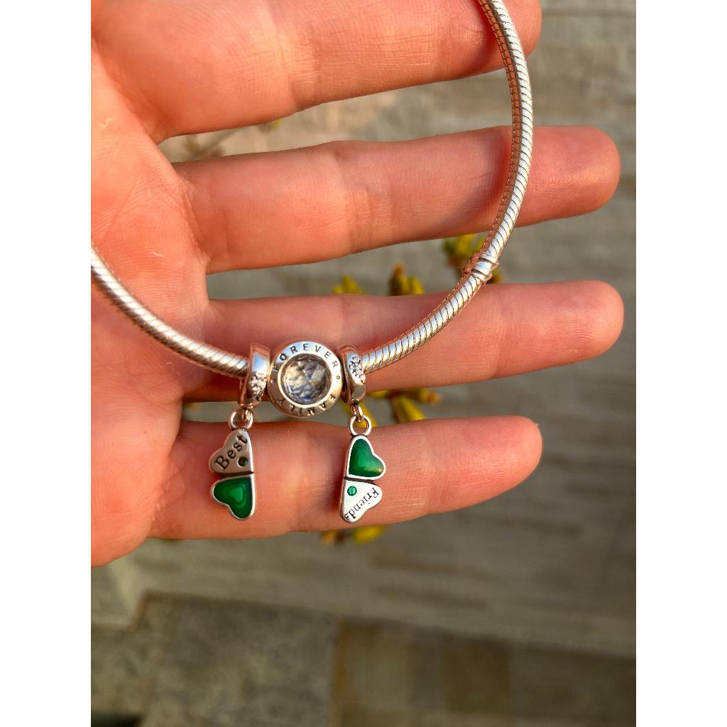 Berloque Best Friend Melhor Amiga Família Para Sempre Kit com 3 ...