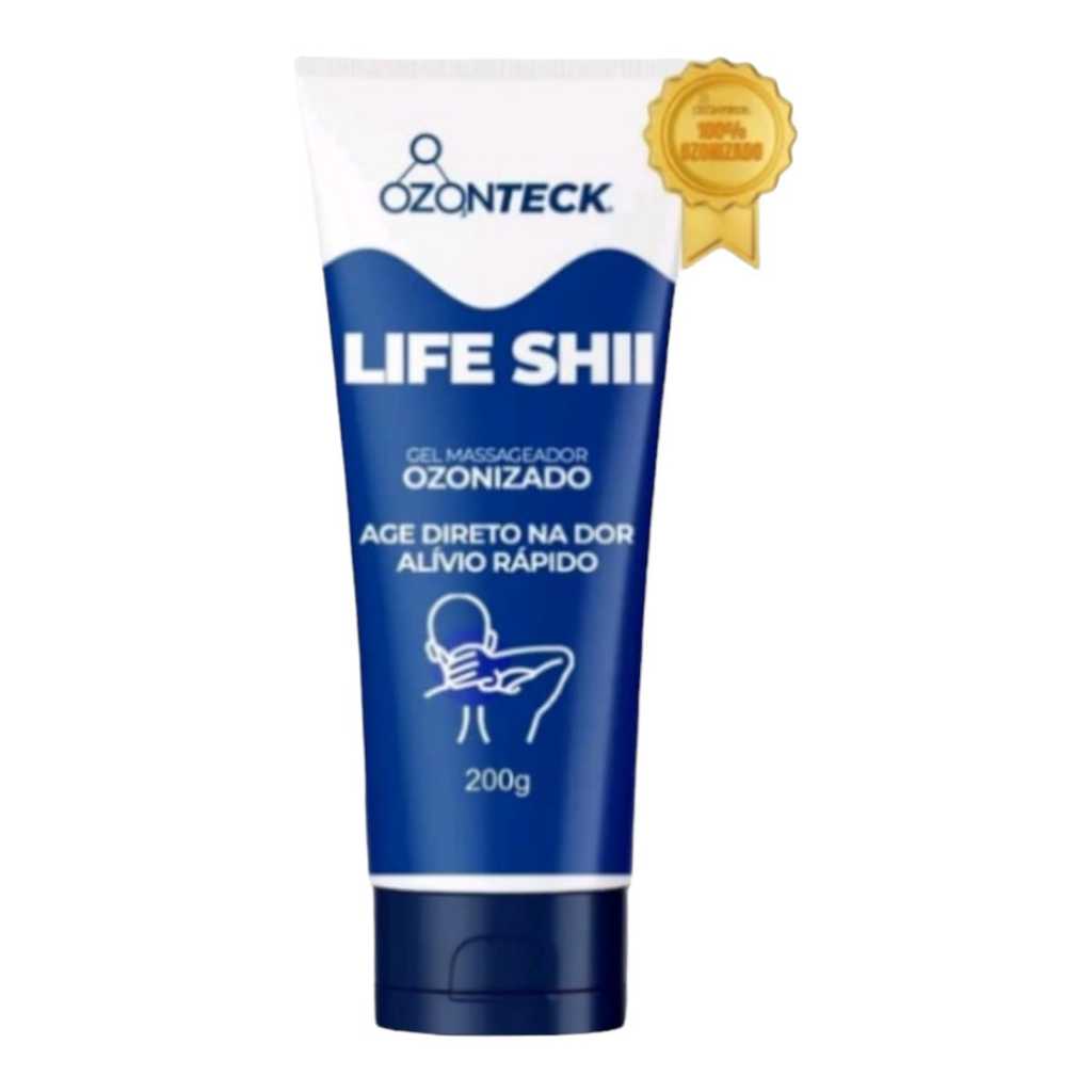 Gel para dor Ozonizado Life Shill | Shopee Brasil
