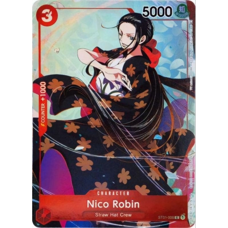 Nico Robin (Gift Collection 2023) - Card Raro ST01-008-GC | One Piece ...