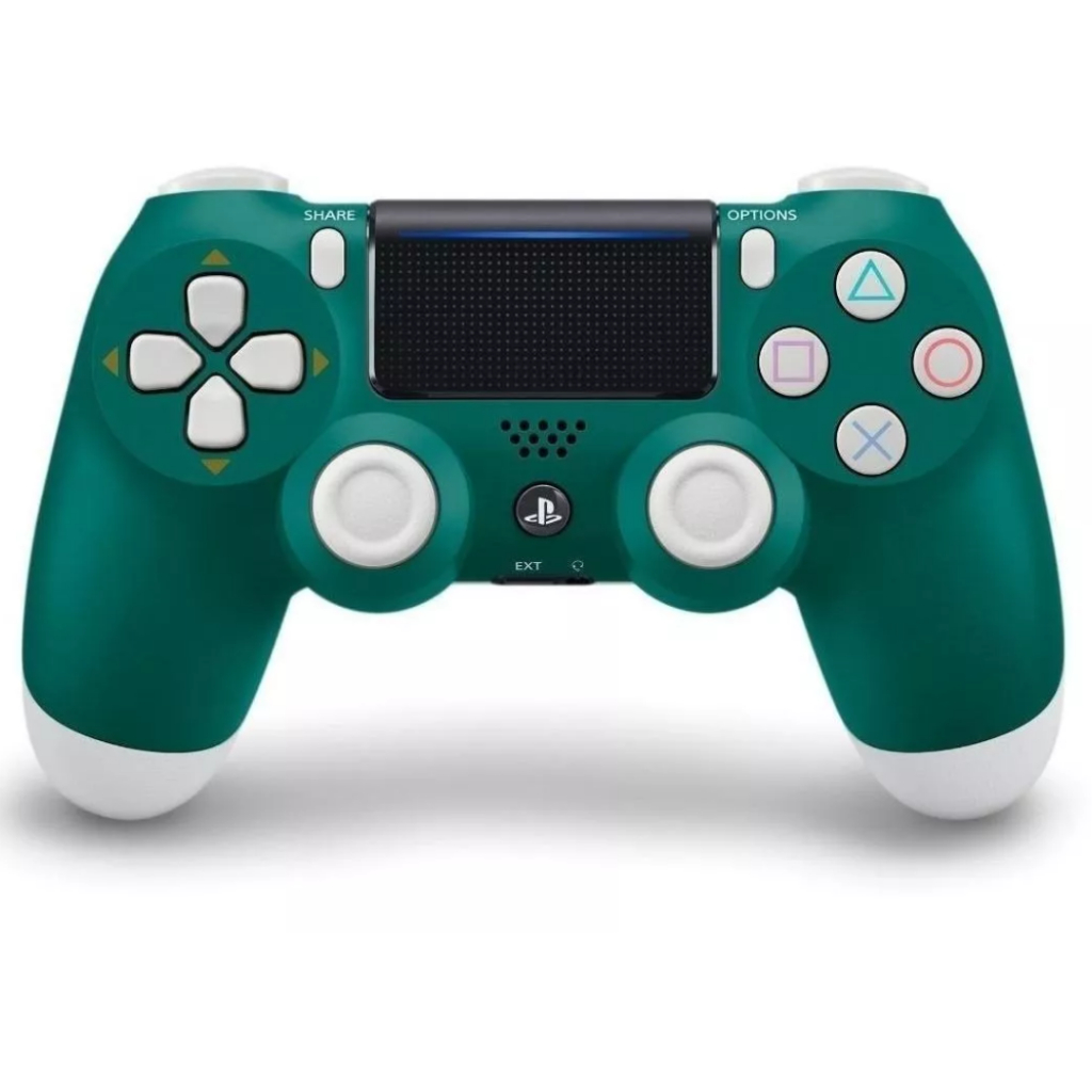 Controle joystick sem fio Sony PlayStation Dualshock 4 ps4 alpine green Shopee Brasil