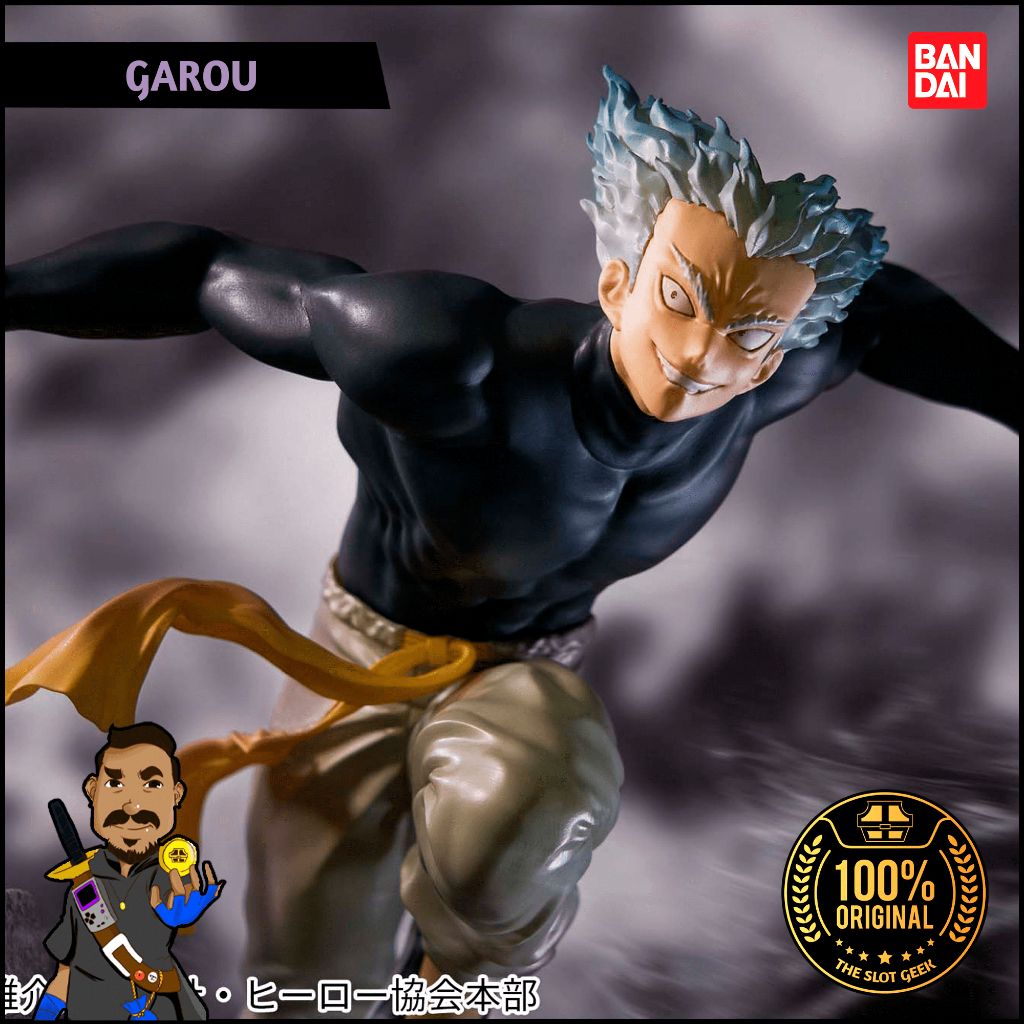 Action Figure Garou - ORIGINAL BANDAI - One Punch Man | Shopee Brasil
