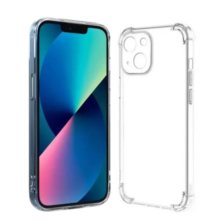 CAPINHA ANTI IMPACTO IPHONE SILICONE TRANSPARENTE | Shopee Brasil