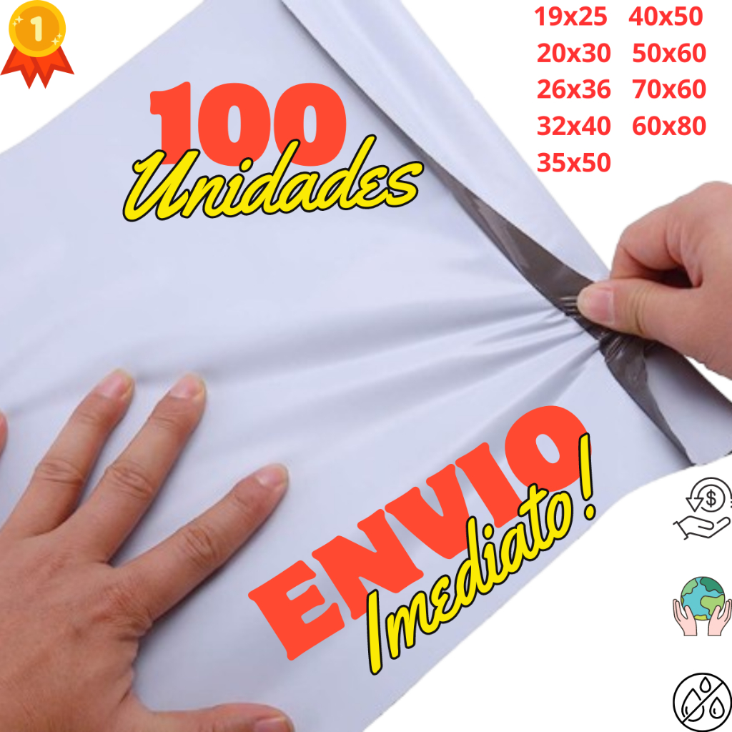 Envelope com Lacre Inviolável COEX 100un Envio imediato Todos os ...