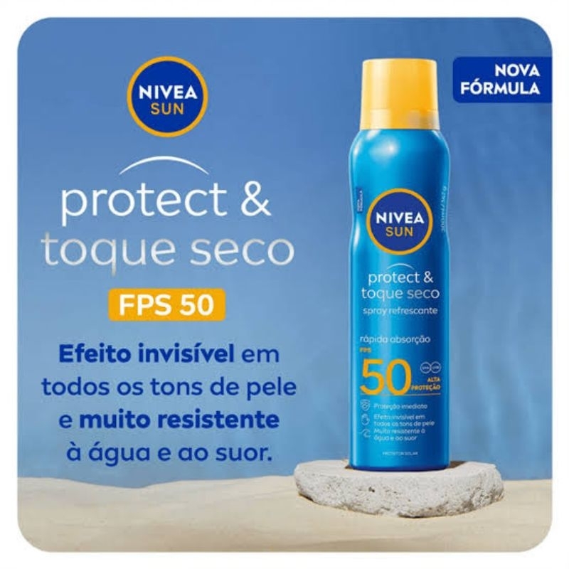 protetor solar spray nivea fator 50. 200ml | Shopee Brasil