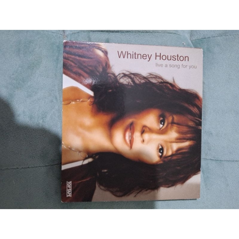 Cd WHITNEY HOUSTON LIVE A SONG FOR YOU | Shopee Brasil