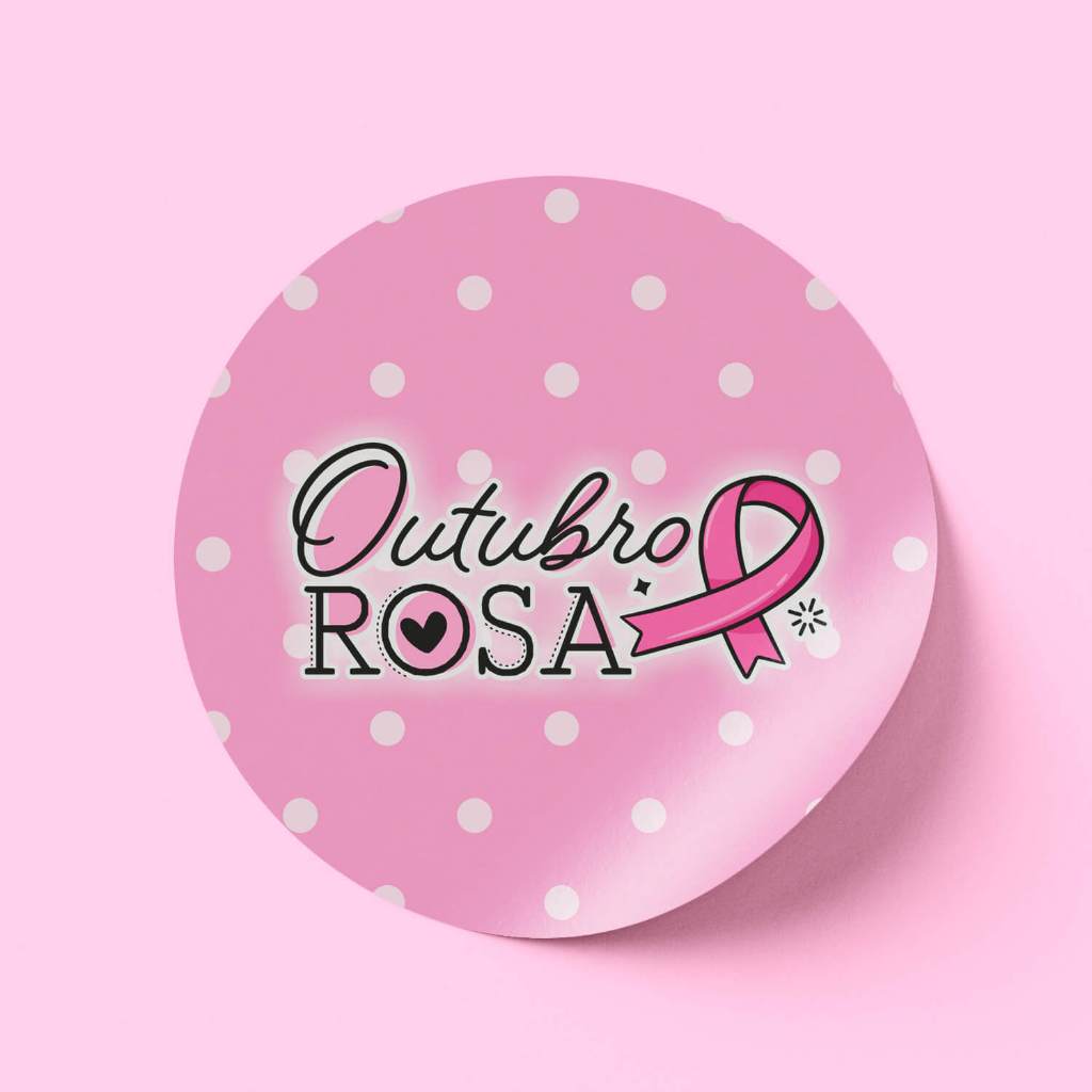 70 Adesivos Outubro Rosa 2024 | Shopee Brasil