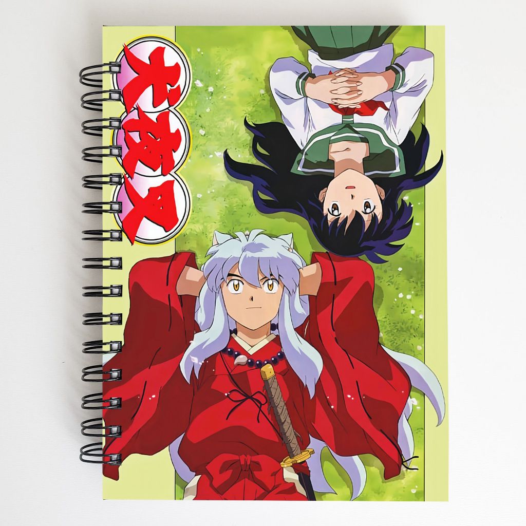 Sketchbook Caderno Inuyasha Desenho Aquarela A6 ou A5 Anime de 90g ou ...