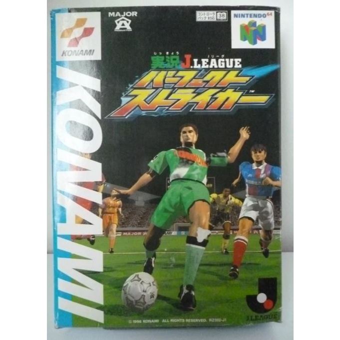 Futebol Nintendo 64 Perfect Striker J League N64 Japan Completo ...