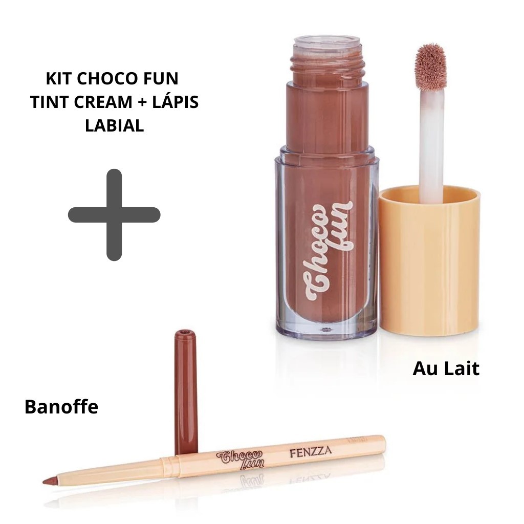 Kit Choco Fun - Tint Cream + Contorno Labial Retrátil Choco Fun ...
